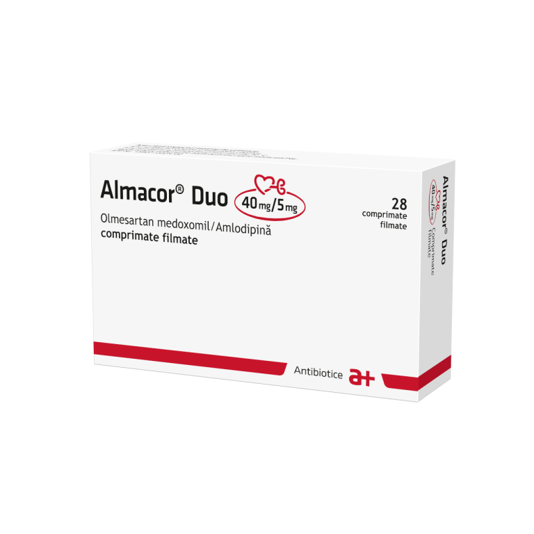 Almacor® Duo 40 mg/5 mg comprimate filmate - AntibioticeAntibiotice